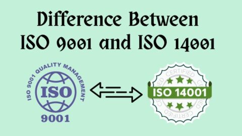 Key Difference Between ISO 9001 and ISO 14001
